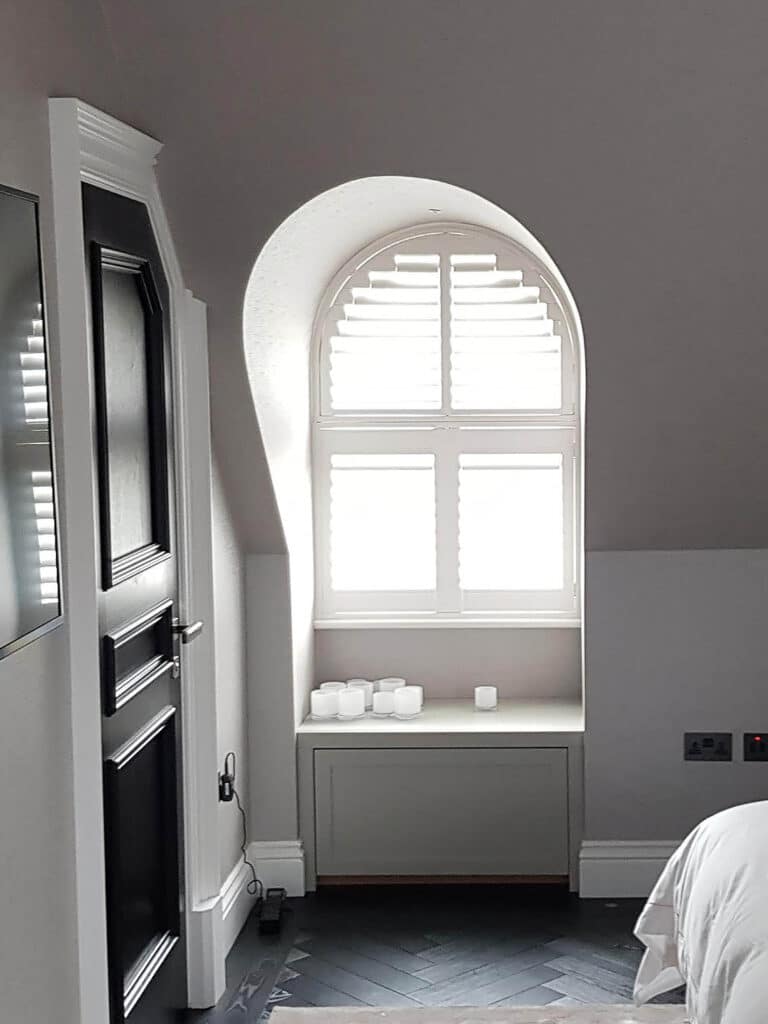 Wallpaper Installed in Chigwell, Arte, Arched Windows - Bluespec Decorating Limited